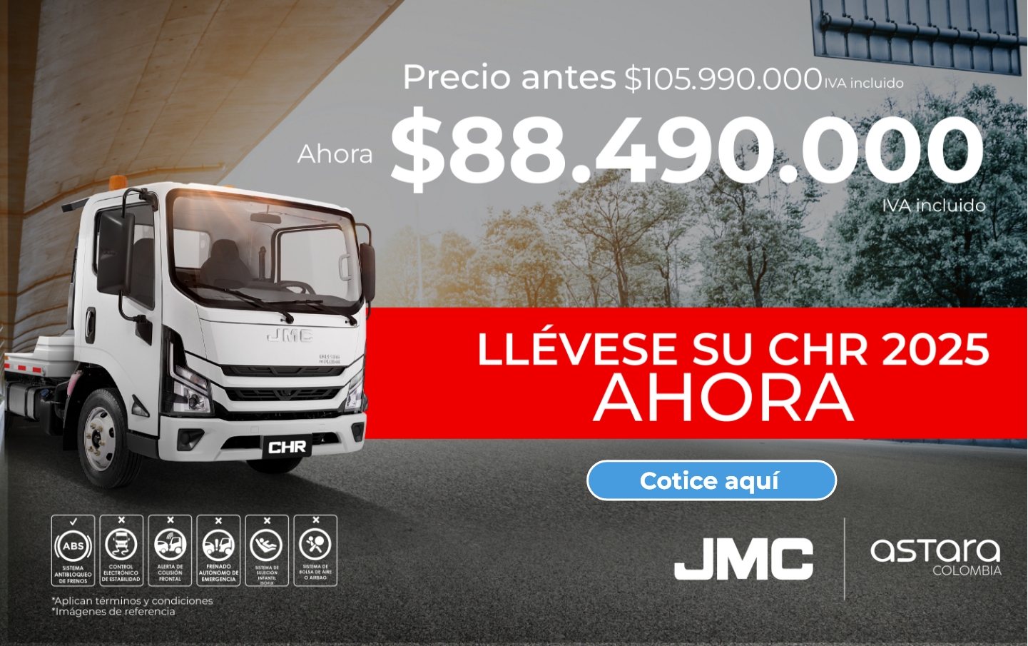 Arranque ganando con camiones JMC